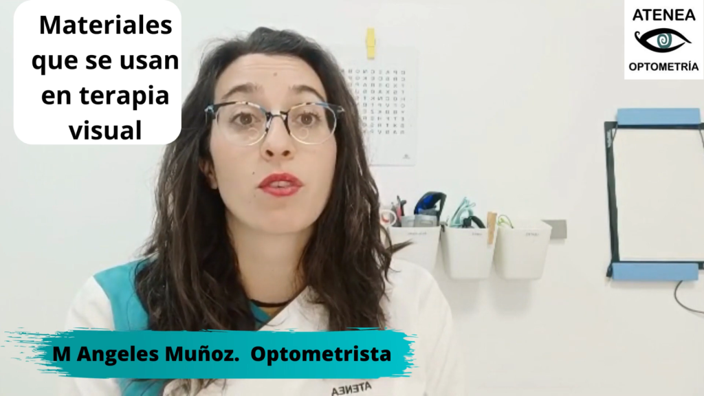 Materiales que se usan en terapia visual - Atenea Optometría